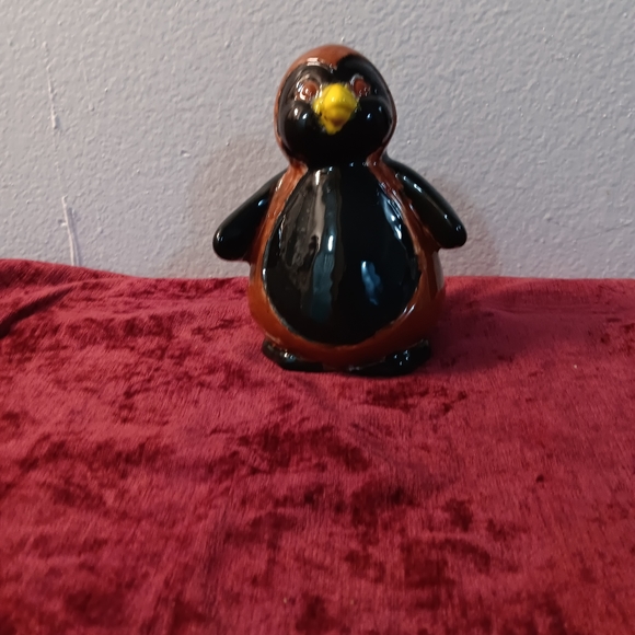Hand Crafted | Accents | Vintage Hand Painted Penguin Bank | Poshmark